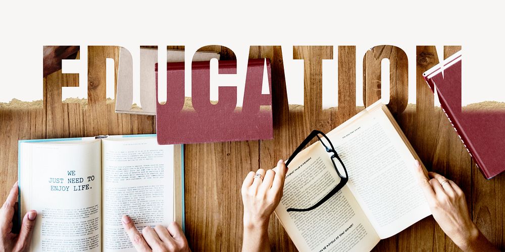 Education word border, ripped paper | Free Photo - rawpixel