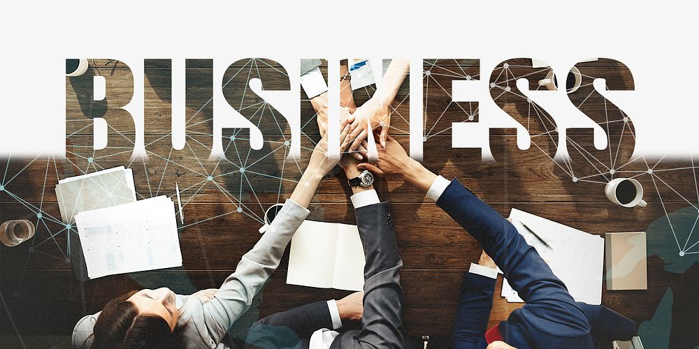 Business word border, teamwork design | Free Photo - rawpixel