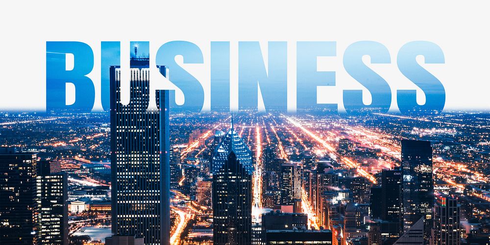 Business word border, city design | Free Photo - rawpixel