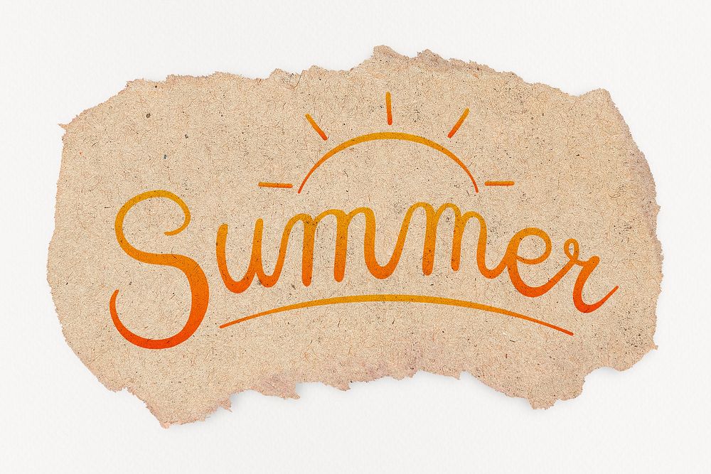 DIY ripped paper craft psd | Free Photo - rawpixel