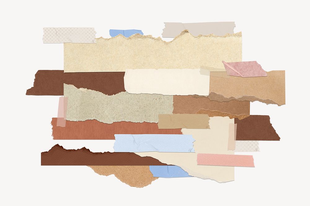 Blank scrap papers, earth tone | Free Photo - rawpixel