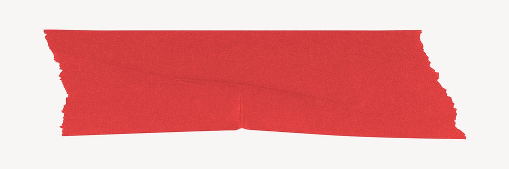 Red washi tape, torn paper | Free Photo - rawpixel