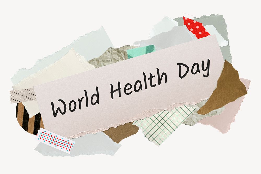 World Health Day word, aesthetic | Free Photo - rawpixel