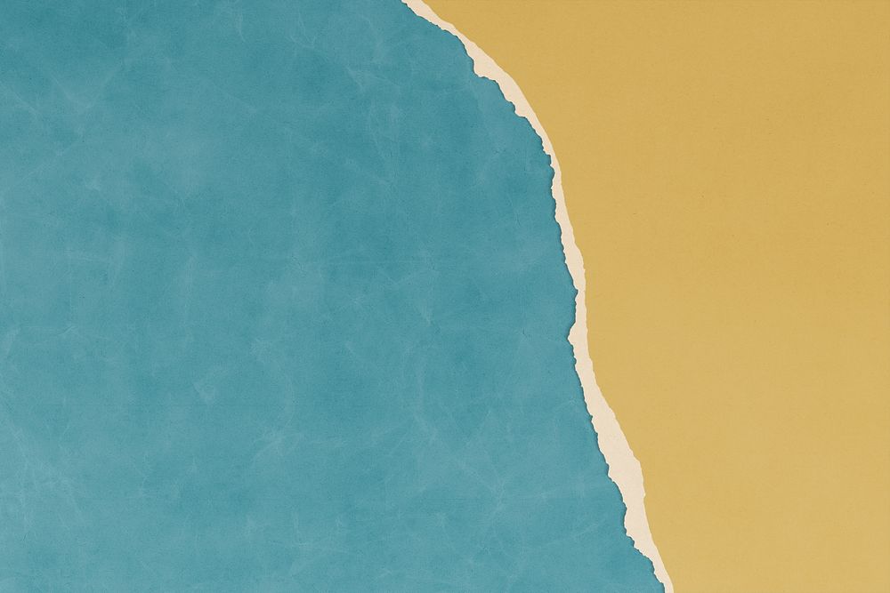 Blue & yellow torn paper | Free Photo - rawpixel