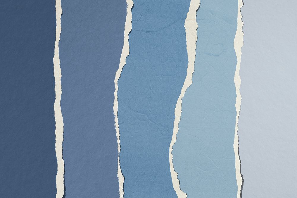 Blue shades torn paper background | Free Photo - rawpixel
