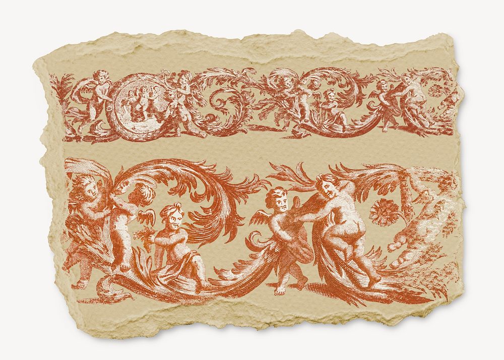 Ancient Greek pattern, ripped paper | Free Photo - rawpixel