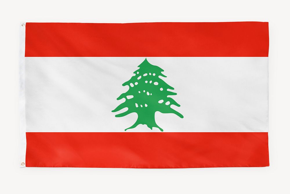 Lebanon flag, national symbol graphic | Free Photo - rawpixel