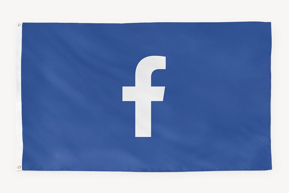 Facebook icon flag, social media. | Free Photo - rawpixel