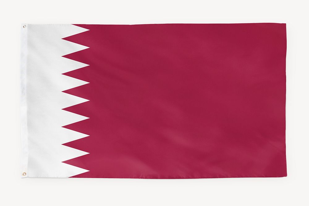 Qatar flag, national symbol graphic | Free Photo - rawpixel