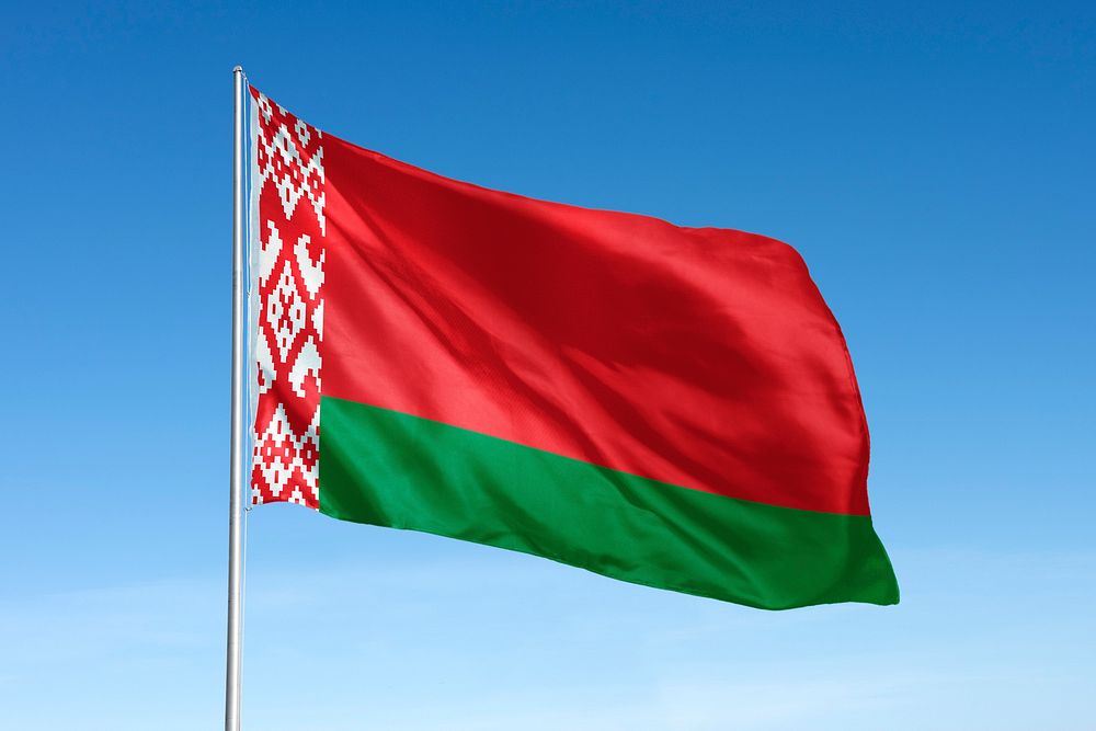 Waving Belarus flag, national symbol, | Free Photo - rawpixel