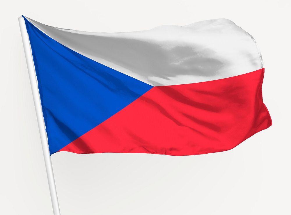 Waving Czechia flag, national symbol | Free Photo - rawpixel
