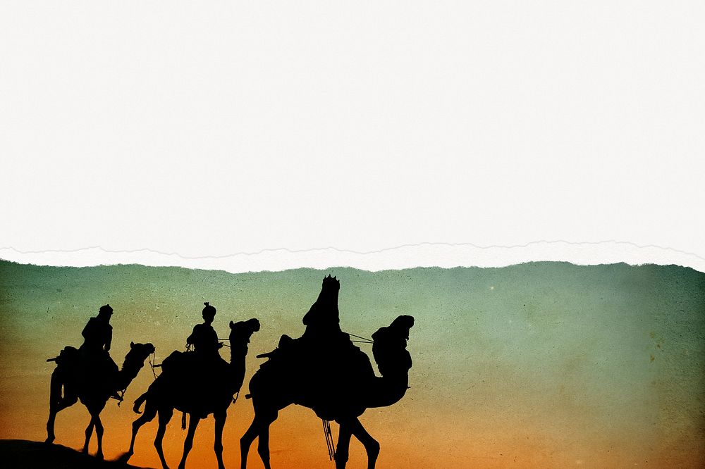 Three wise men background, Biblical | Premium Photo - rawpixel