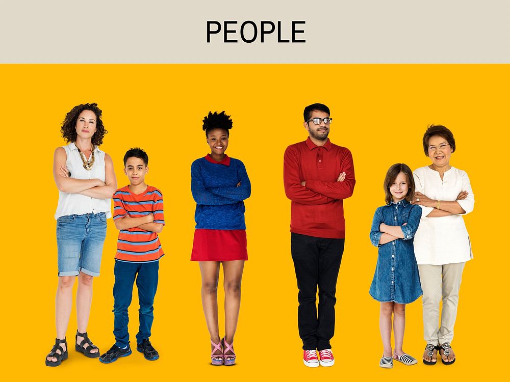 Diversity People Generations Set Together | Premium Photo - rawpixel