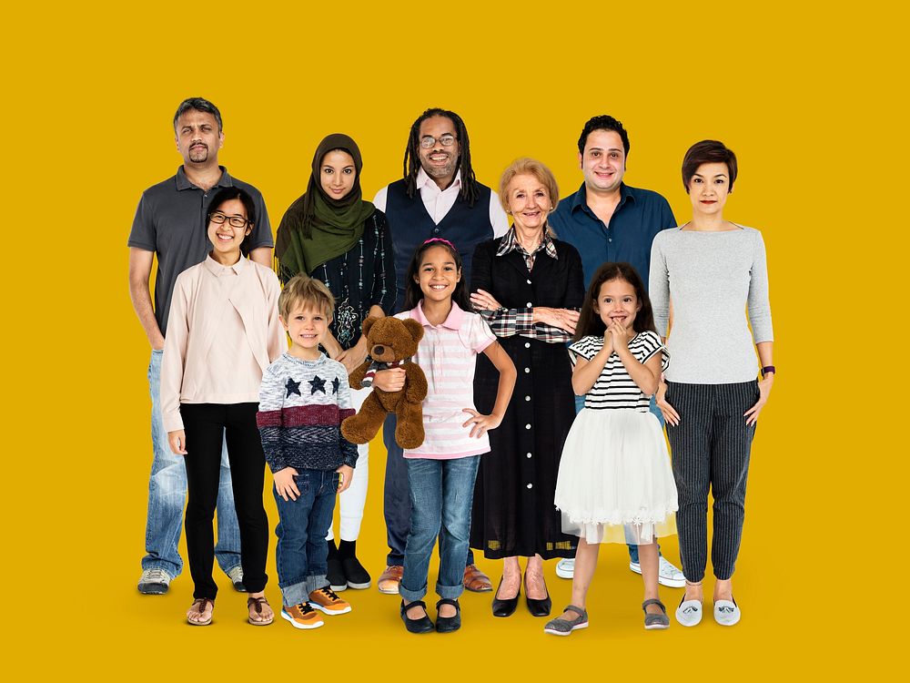 Diversity People Generations Set Together | Premium Photo - rawpixel