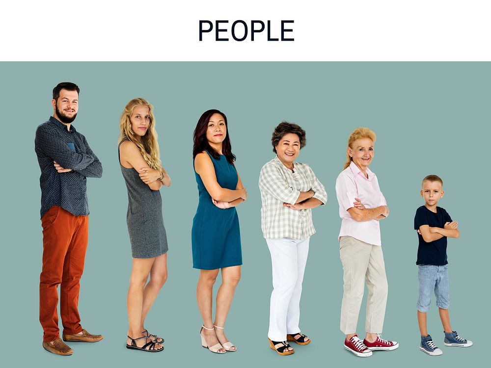 Diversity People Generations Set Together | Premium Photo - rawpixel