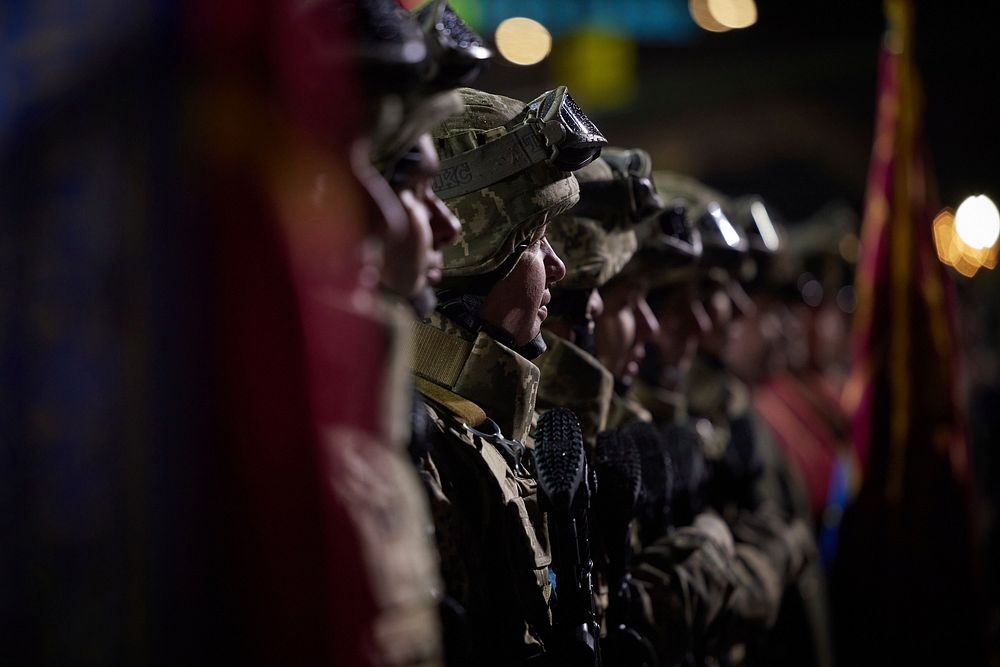 Volodymyr Zelenskyy celebrations AFU Day | Free Photo - rawpixel