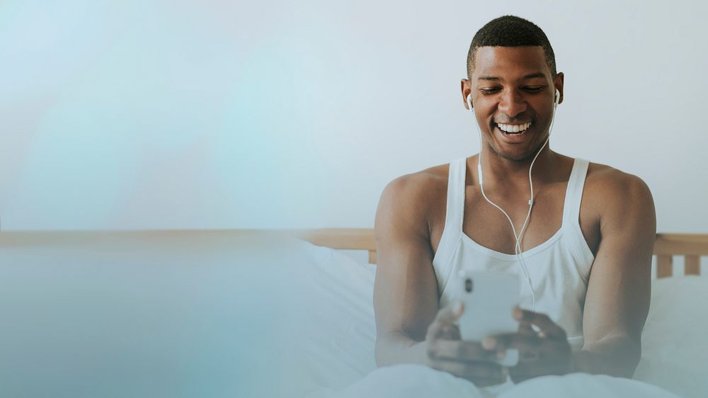 Handsome guy having video call | Premium Photo - rawpixel