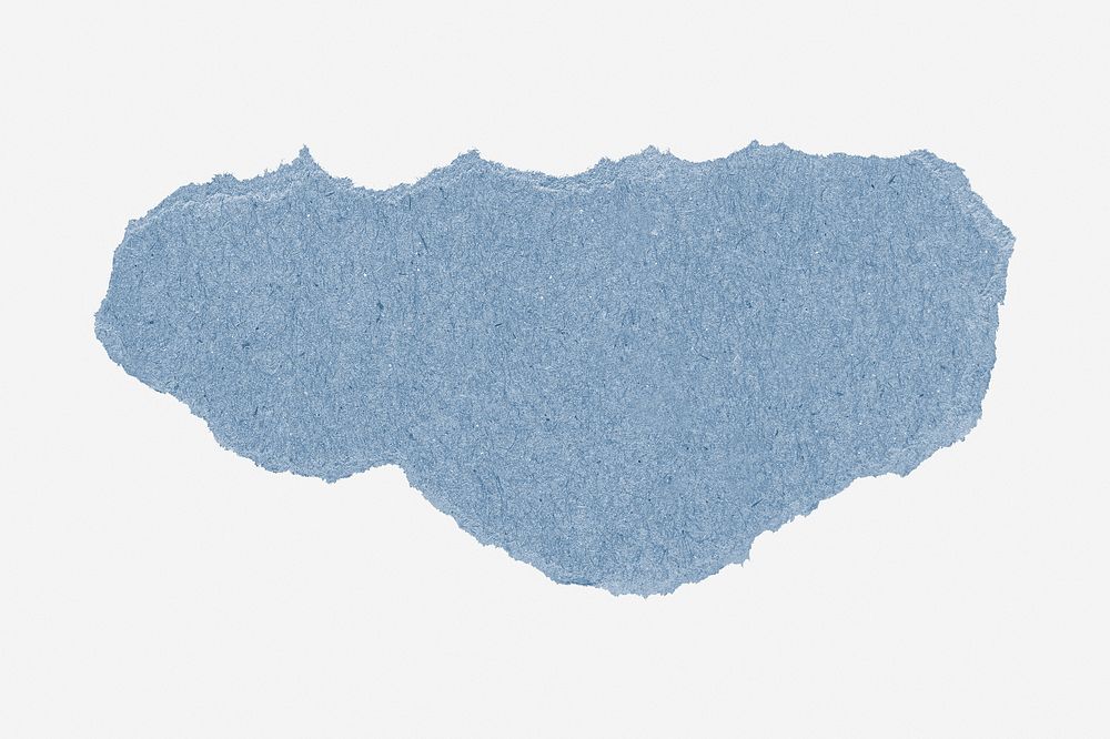 Ripped blue paper, journal collage | Free Photo - rawpixel