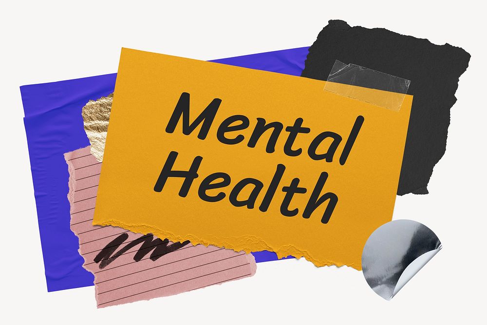 Mental health word typography, aesthetic | Free Photo - rawpixel