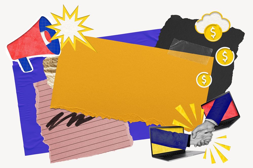 Colorful business frame background, aesthetic | Free Photo - rawpixel