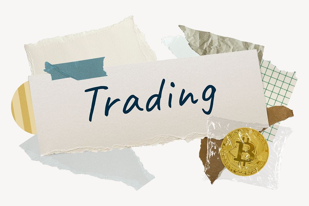 Trading word typography, finance aesthetic | Free Photo - rawpixel