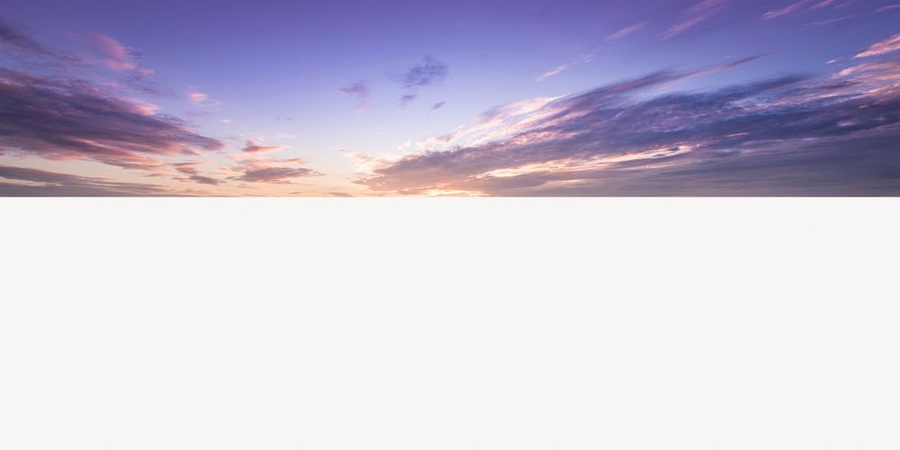 Aesthetic horizon border, nature background | Premium PSD - rawpixel