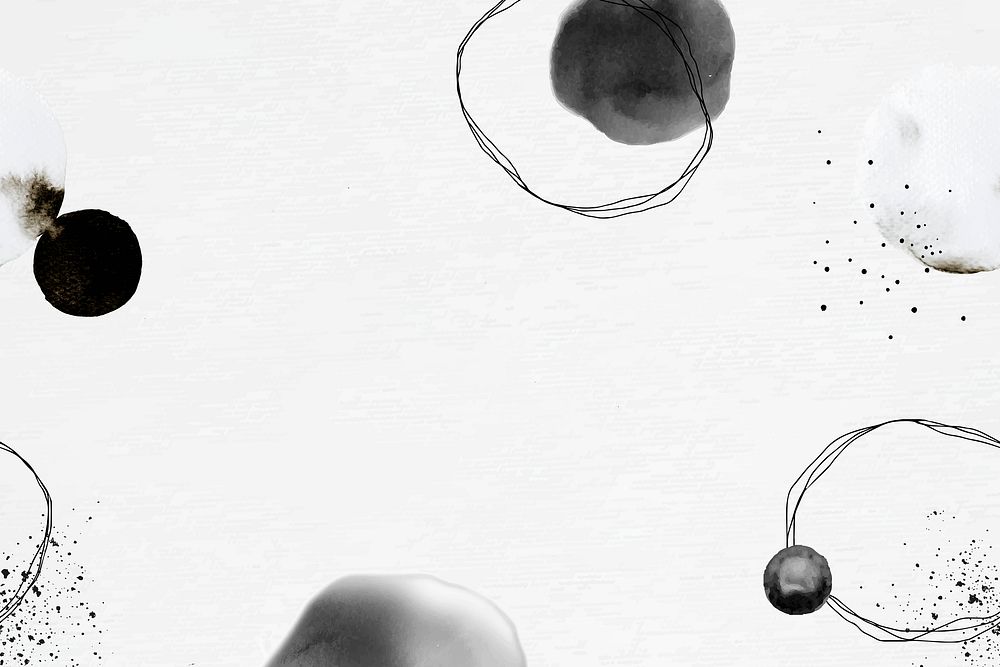 Abstract pattern psd ink brush | Free PSD - rawpixel