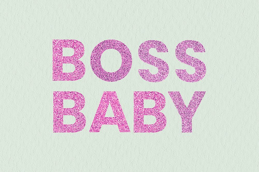 Boss Baby hot pink shiny | Free Photo - rawpixel