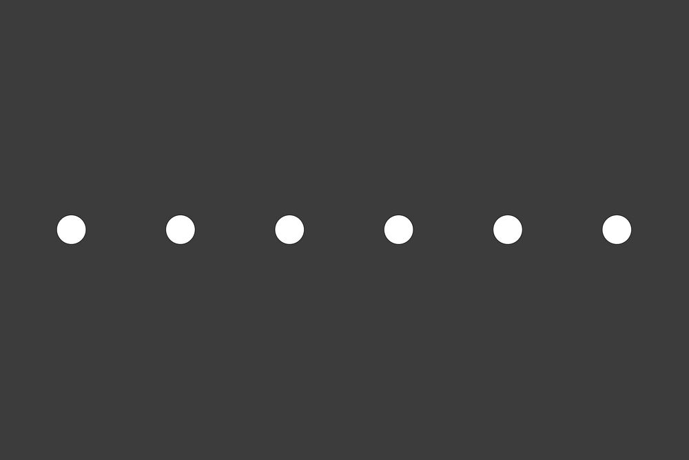 Loading dots collage element, black | Premium Vector - rawpixel