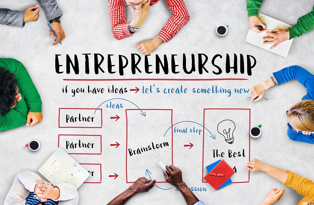 Entrepreneurship Business Plan Strategy Diagram | Free Photo - rawpixel