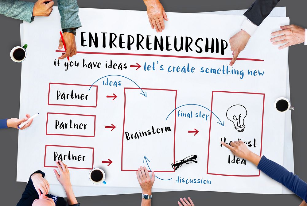 Entrepreneurship Business Plan Strategy Diagram | Free Photo - rawpixel