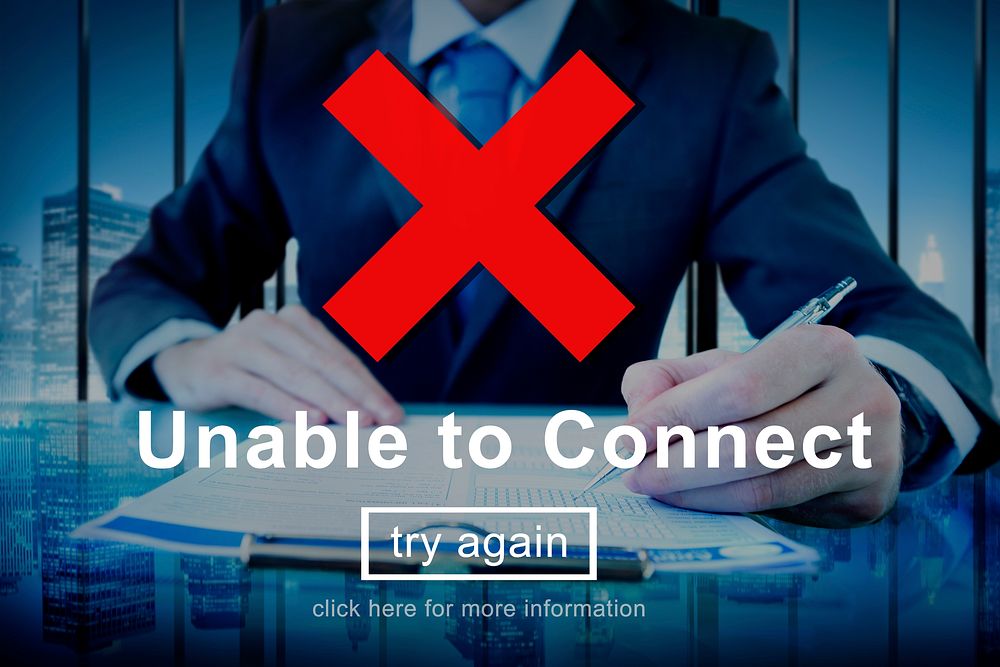 Unable Connect Networking Browsing Concept | Free Photo - rawpixel