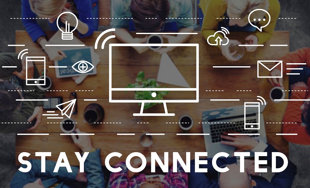 Stay Connected Communication Connection Media | Free Photo - rawpixel