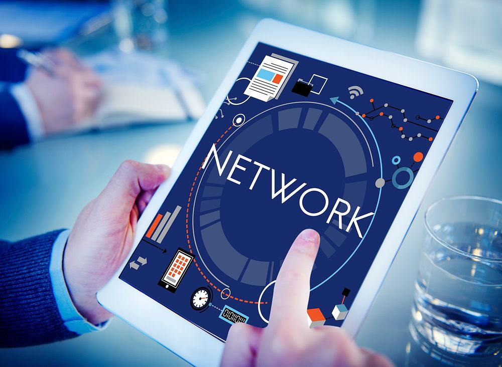 Office Worker Internet Connection Tablet | Free Photo - rawpixel