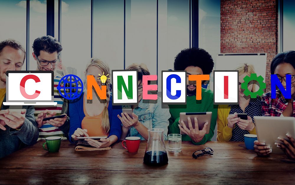 Connection Connected Social Network Media | Free Photo - rawpixel