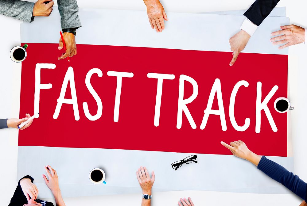 Fast Track Increase Improvement Development | Free Photo - rawpixel