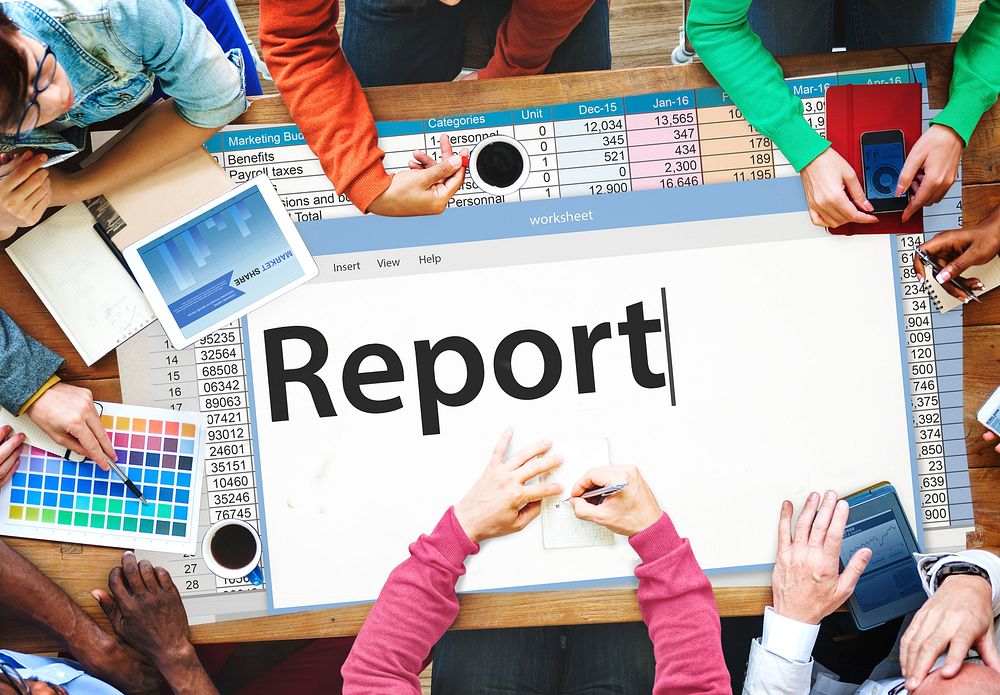 Report Reporting Resulting Information Article | Free Photo - rawpixel