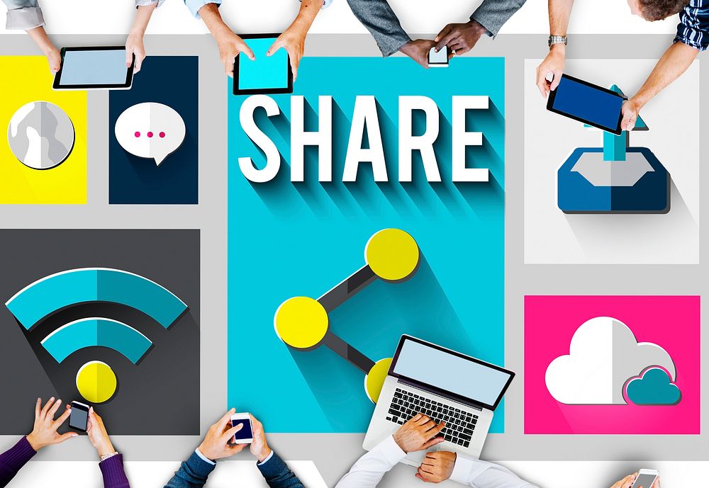 Share Social Networking Global Communication | Free Photo - rawpixel