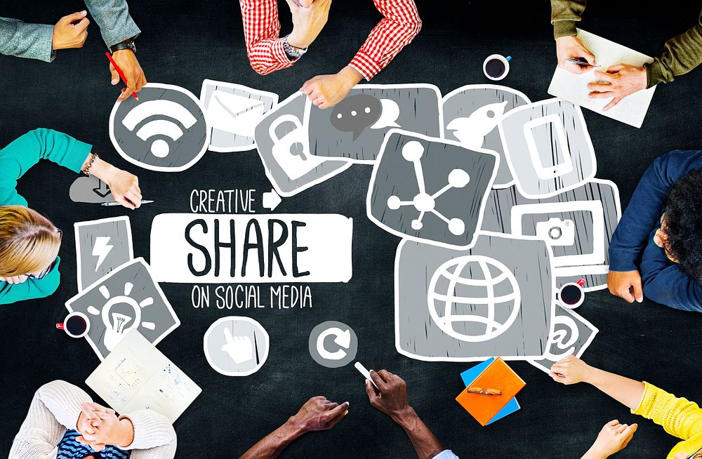 Creative Share Social Media Social | Free Photo - rawpixel
