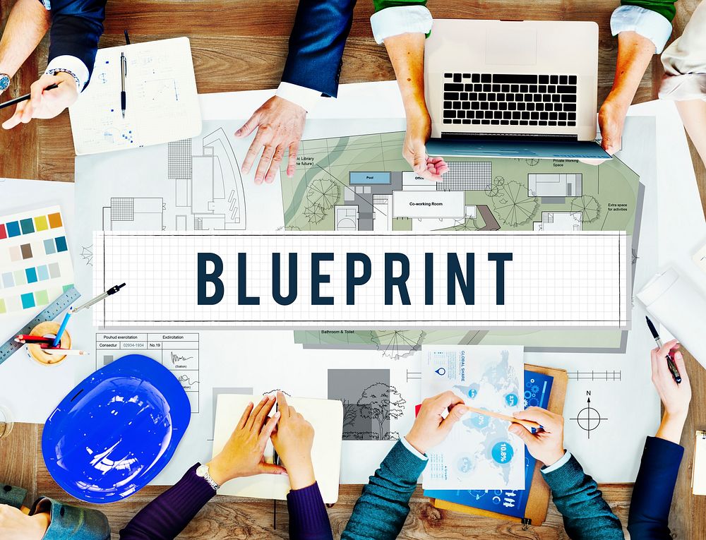 Blueprint Craft Architecture Design Ideas | Free Photo - rawpixel