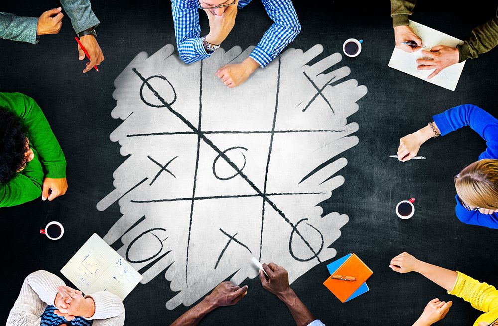 Tic-Tac-Toe Strategy Game Criss Cross | Free Photo - rawpixel