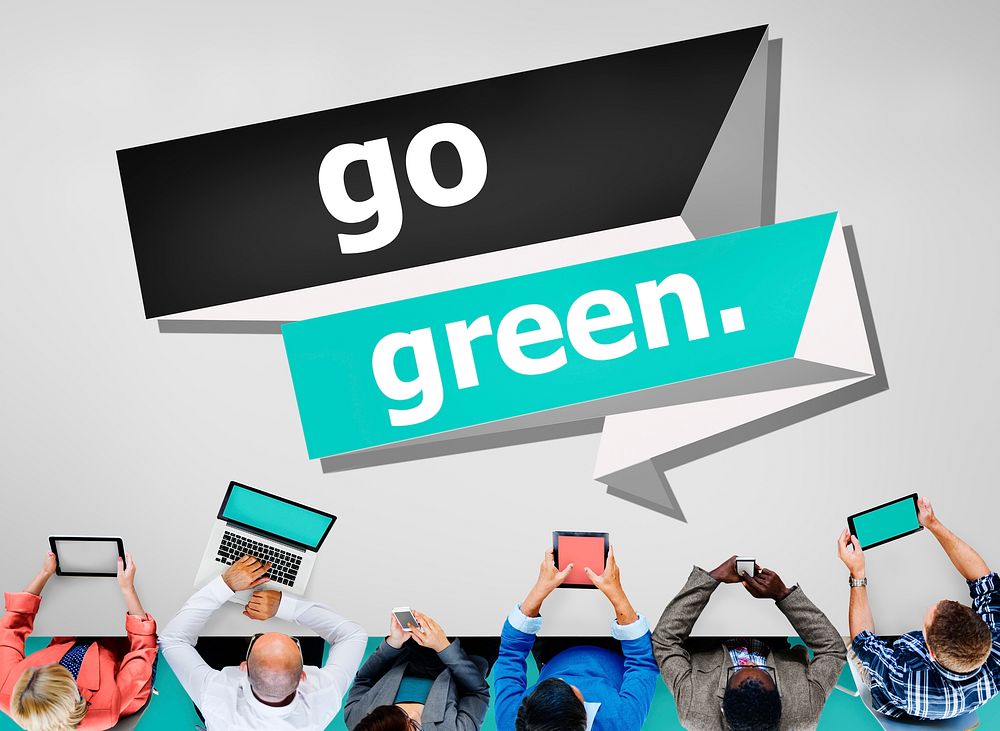 Go Green Environmental Conservation Business | Free Photo - rawpixel