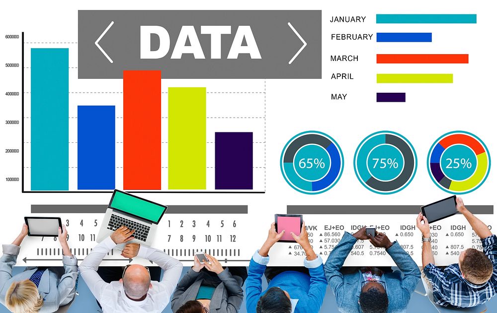 Data Analytics Chart Performance Pattern | Free Photo - rawpixel