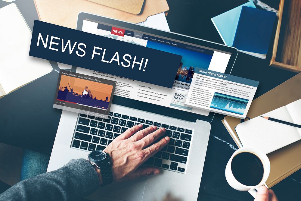 Update Trends Report News Flash | Free Photo - rawpixel