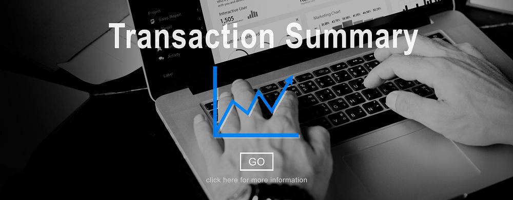 Transaction Summary Accounting Financial Taxation | Free Photo - rawpixel