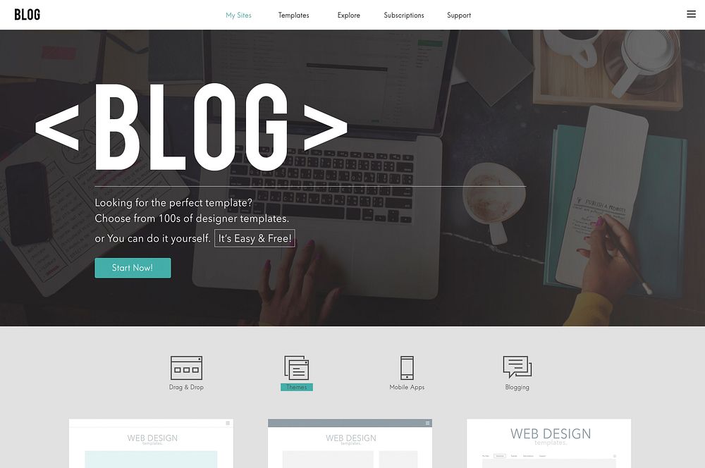 Blog Blogging Homepage Social Media | Free Photo - rawpixel