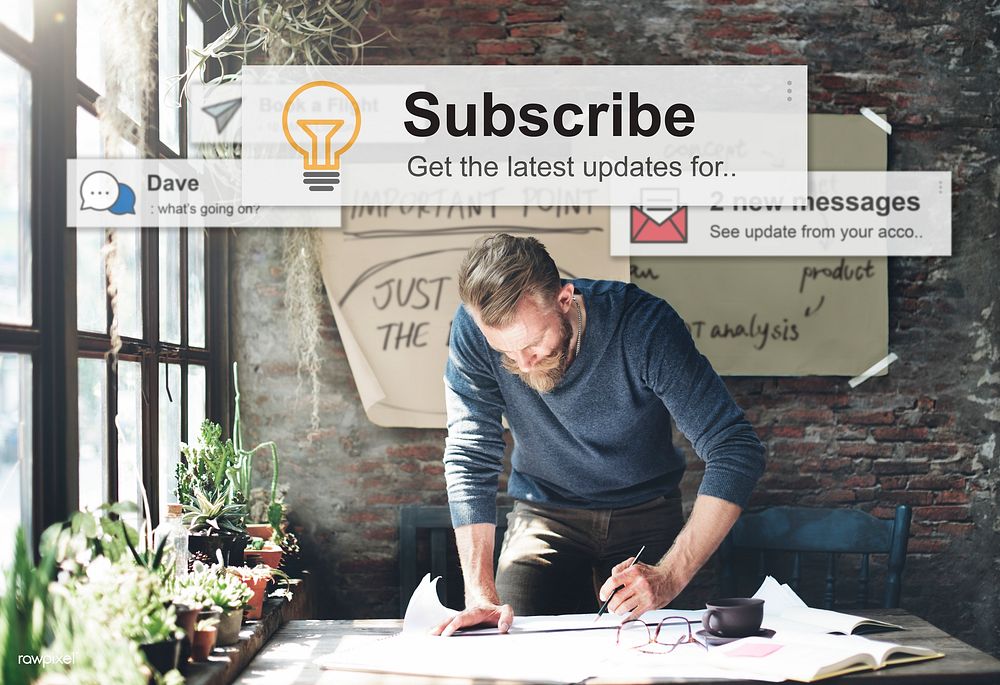 Subscribe Follow Subscription Membership Social | Free Photo - rawpixel