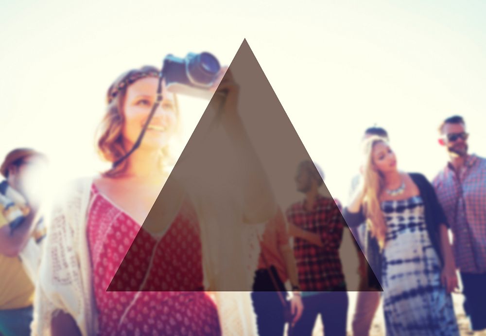 Summer Togetherness Friendship Triangle Copy | Free Photo - rawpixel