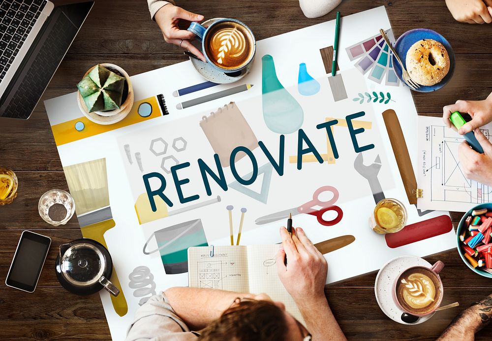 Renovate Decorating Construction Composition Concept | Free Photo ...