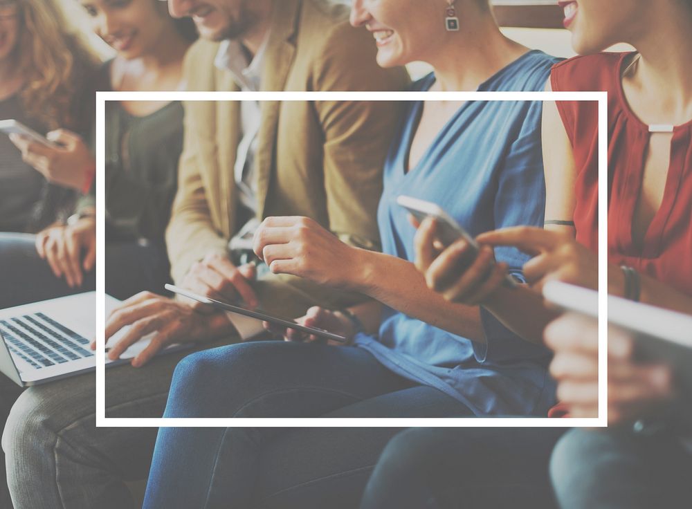 Friendship People Together Frame Graphic | Free Photo - rawpixel